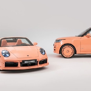 Brabus Kreasikan Porsche 911 dan Range Rover dengan Warna Peach ...