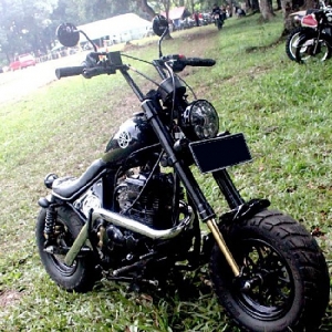 Chopper Mungil Berbasis Yamaha Scorpio, Ubahannya Detail Tetap Tampil ...