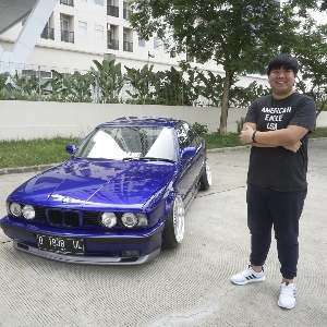 BMW E34, Sexy With Camber Style - blackxperience.com