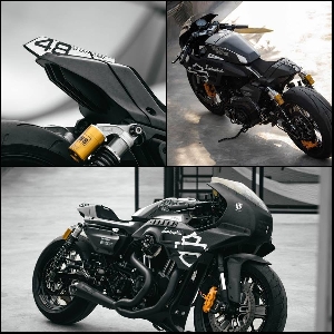 Harley Davidson Fourty Eight ini Berubah Jadi Motor Balap yang Bengis ...