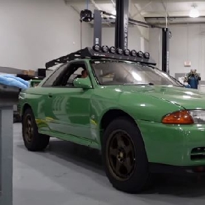 Emang Boleh? Nissan Skyline R32 GTR Dibangun Off-Road Mesin Ganas ...