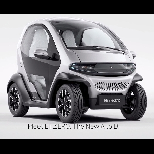 Eli ZERO Electric City Car Debut di CES 2017 - blackxperience.com