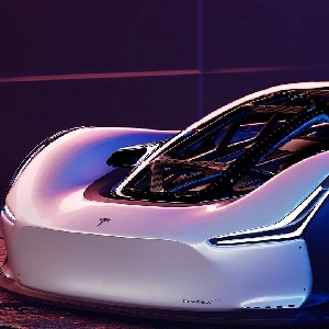 Desain Tesla SpaceX Model R, Hypercar Futuristik Bertenaga 2.950 HP ...