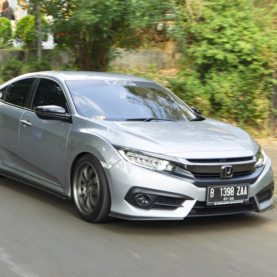 Modifikasi Civic Turbo, Perpaduan Antara Stance Style dan Racing Look ...