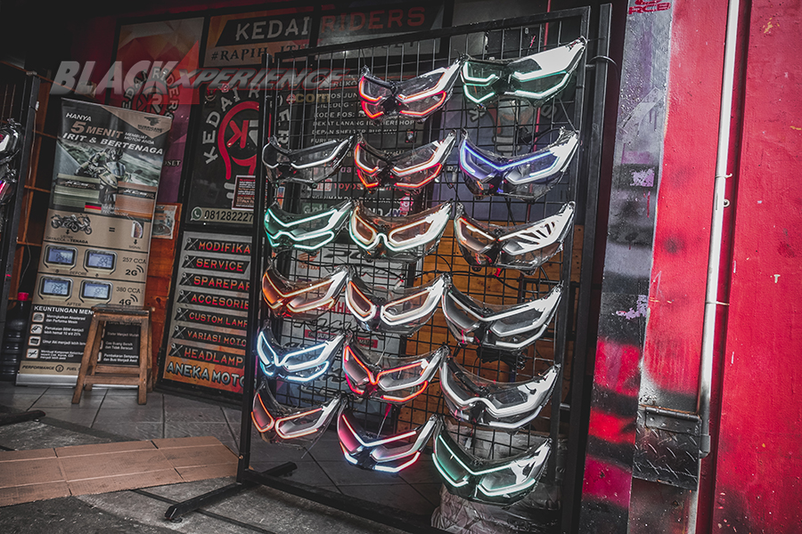 Kedai Riders, Pakar Custom Lampu Hingga Custom Kaki-kaki Skuter Matic ...