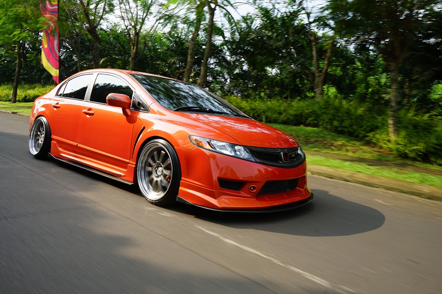 Honda Civic FD Pakai Wide Body Kit Custom, Makin Keluar, 56% OFF